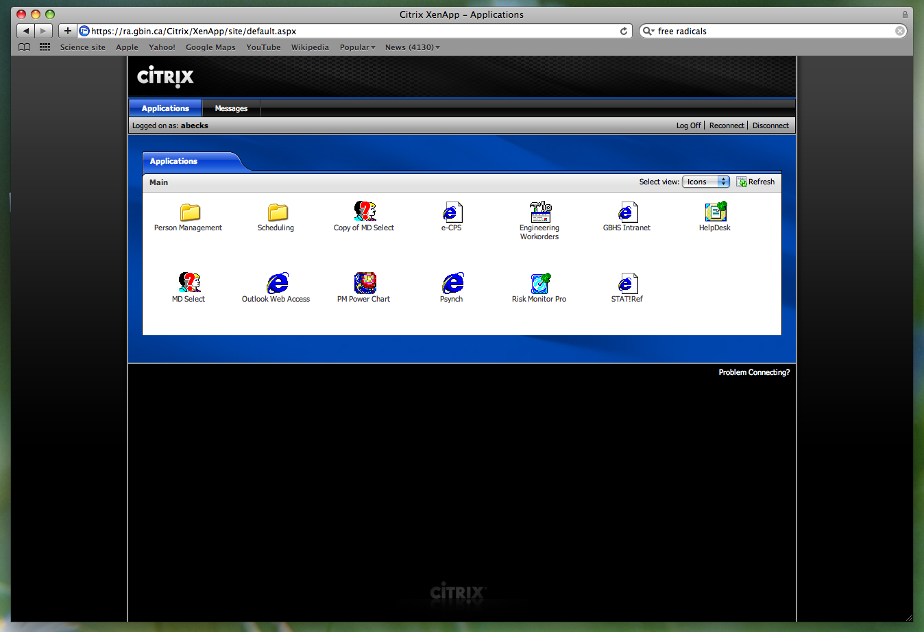 Email Access Using Citrix On Mac OS 10 6